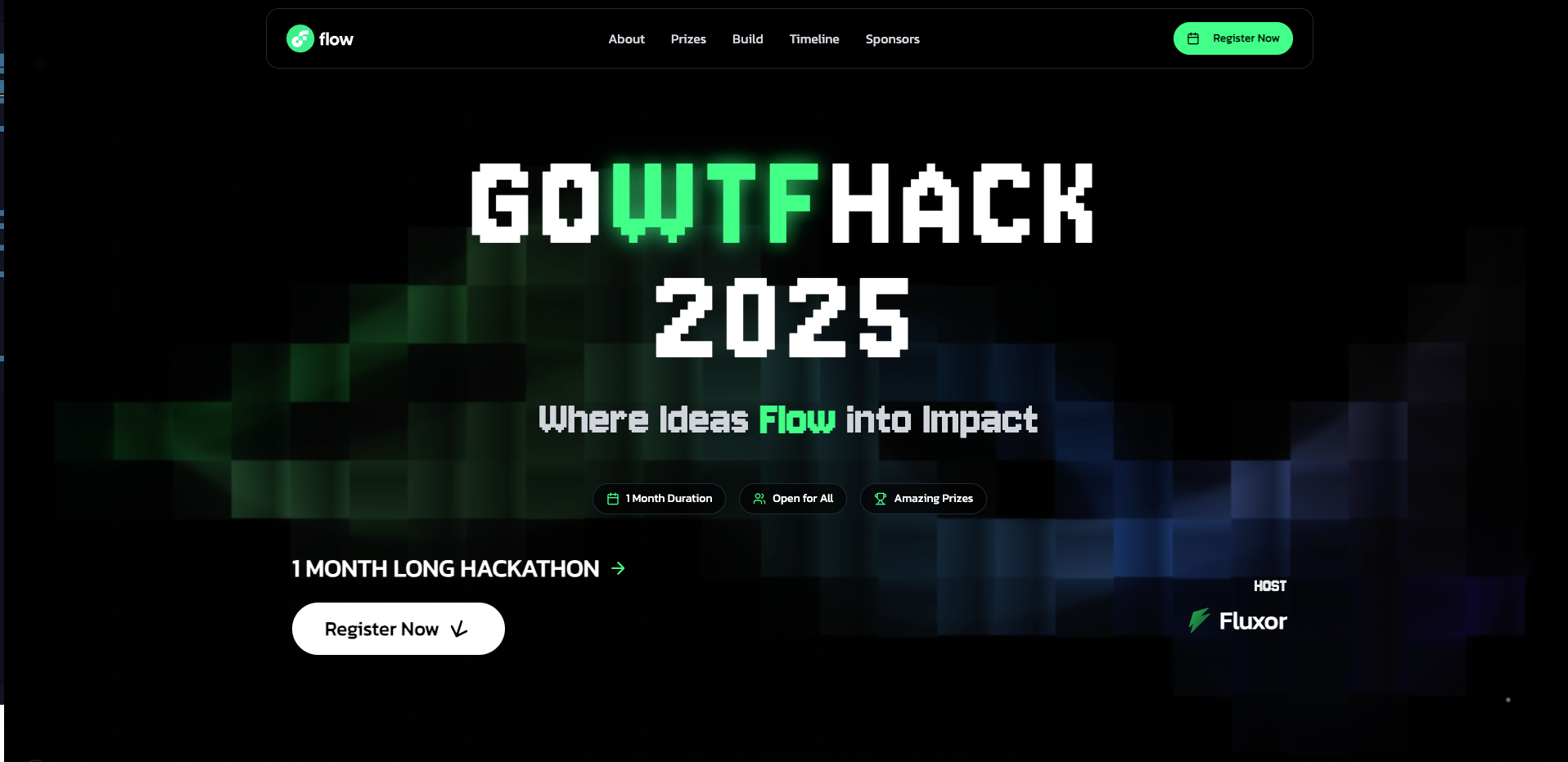 GoWTF HACK 2025 | Web3 Hackathon on Flow Blockchain